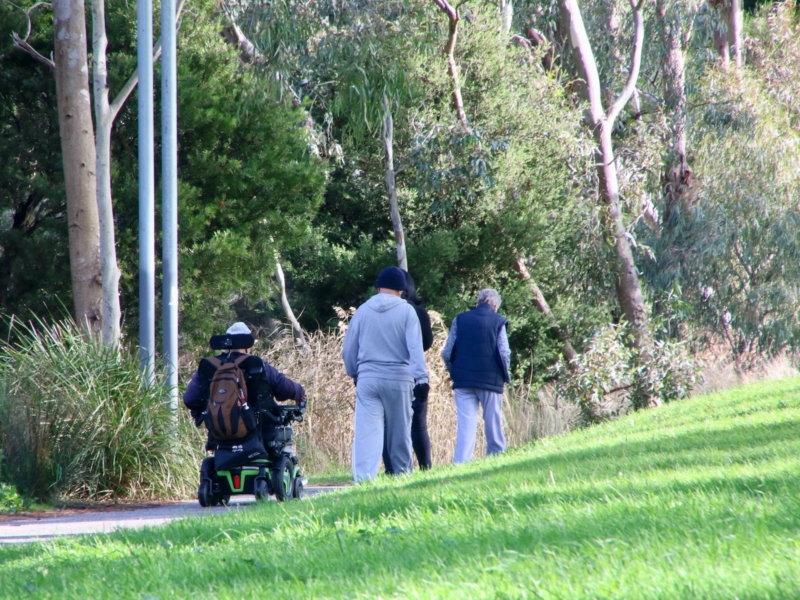 Edwardes Lake Park accessible walk, Reservoir - Walking Maps