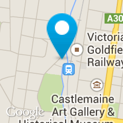 Castlemaine Health - park and walk to work - Walking Maps
